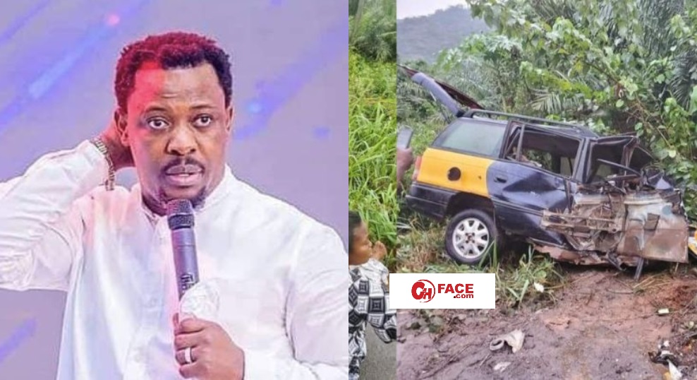 Photos: Prophet Nigel Gaisie reportedly involved in an accident ...